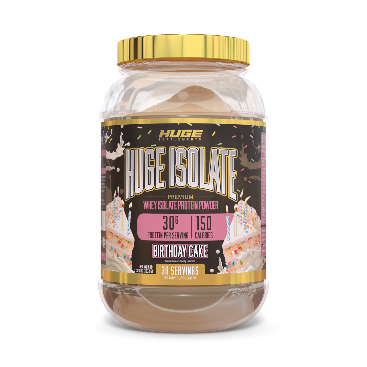 Huge Isolate - 30 Grams Protein Powder (30 Servings)