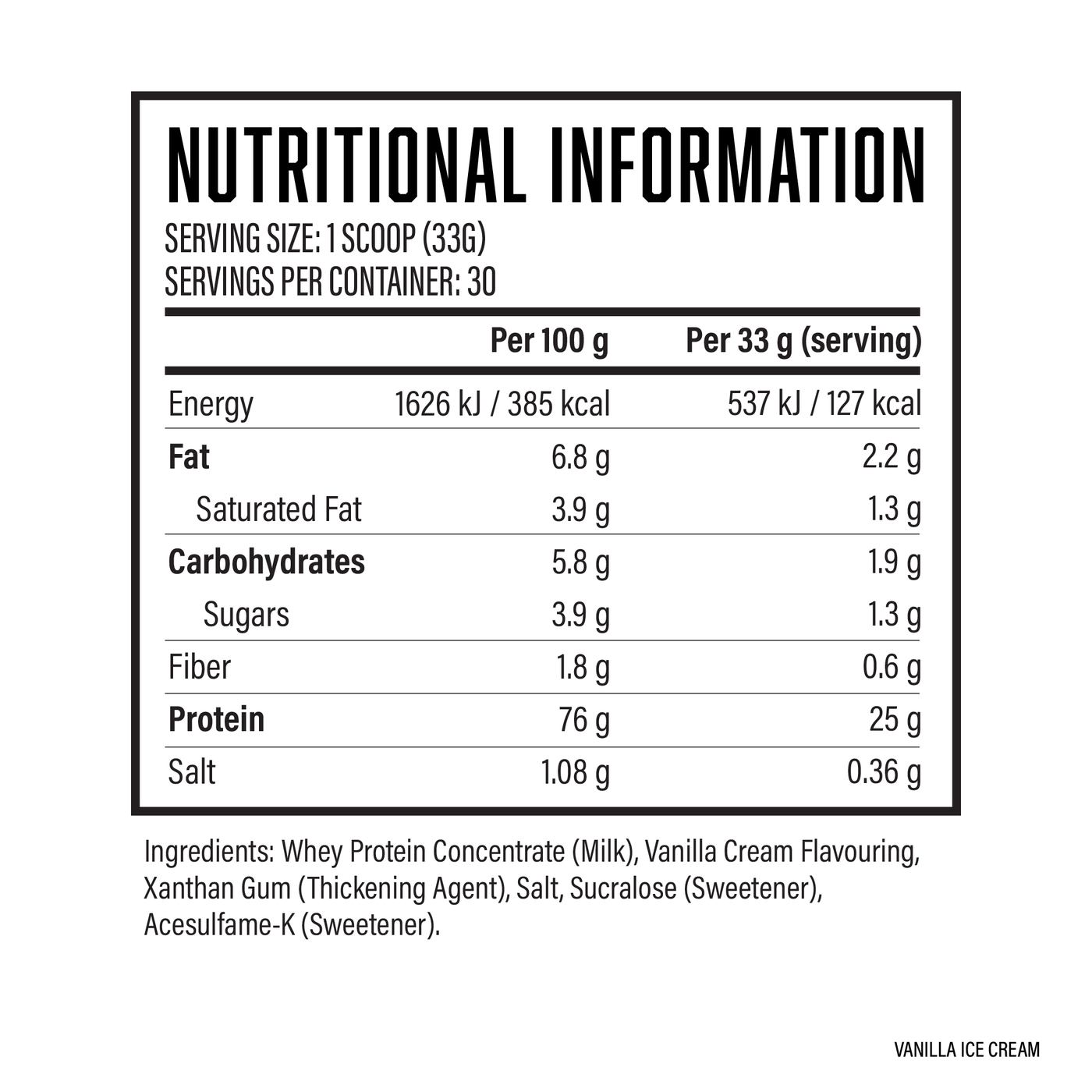 Huge Whey - 25G Of High-Quality Whey Protein Powder